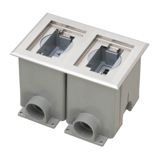 FLBC8528NL - Arlington FLBC8528NL - 2-Gang Recessed Floor Box Cover ...