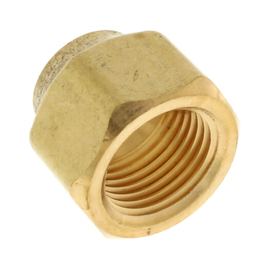 FLFN038 - Bluefin FLFN038 - 3/8" Brass Short Forged Flare Nut