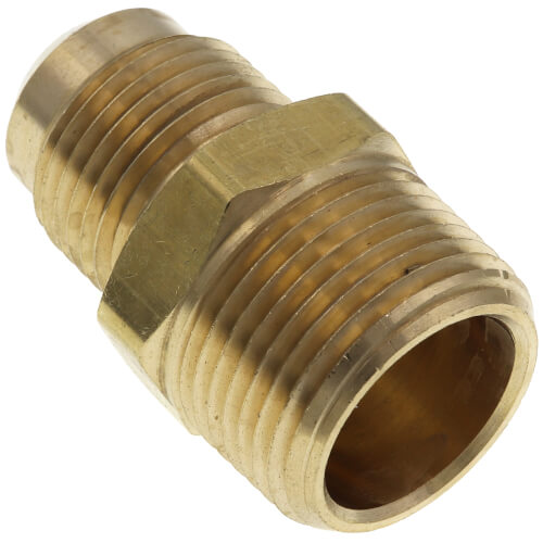 FLHU058-075 - Bluefin FLHU058-075 - 5/8" Flare x 3/4" MIP Brass Half Union