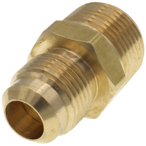 FLHU058-075 - Bluefin FLHU058-075 - 5/8" Flare x 3/4" MIP Brass Half Union