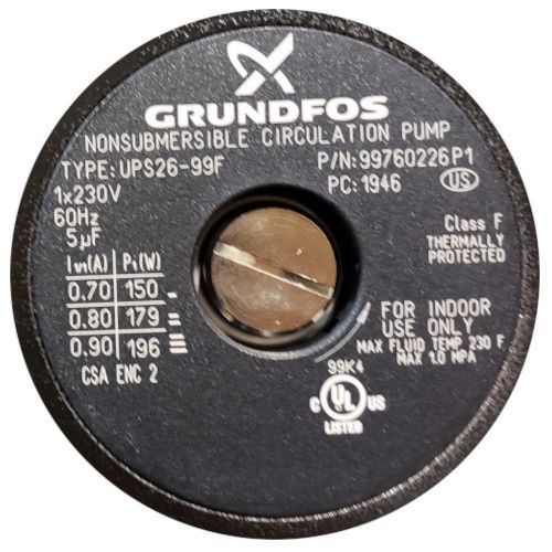 UPS-26-99F - FlowCenter Products UPS-26-99F - Grundfos 3-Speed Wet ...