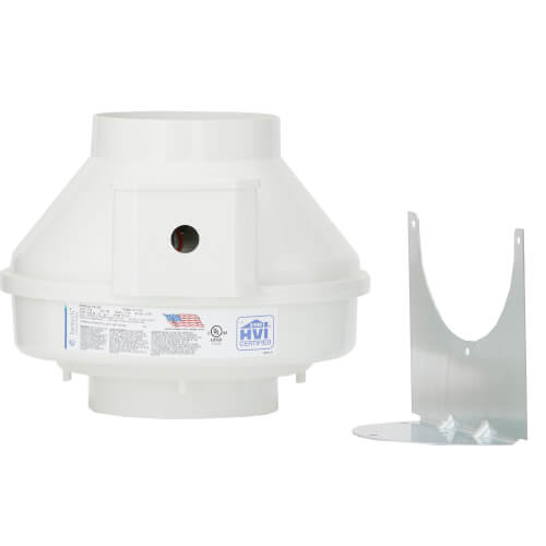 FR160 - Fantech FR160 - FR Series Round Inline Exhaust Fan, 6" Duct ...