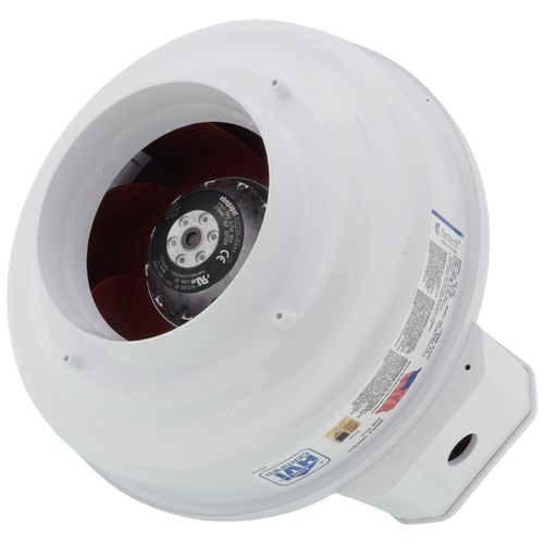 FR160 - Fantech FR160 - FR Series Round Inline Exhaust Fan, 6" Duct ...