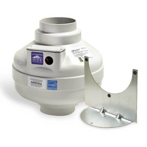 FR225 - Fantech FR225 - FR Series Round Inline Exhaust Fan, 8" Duct ...