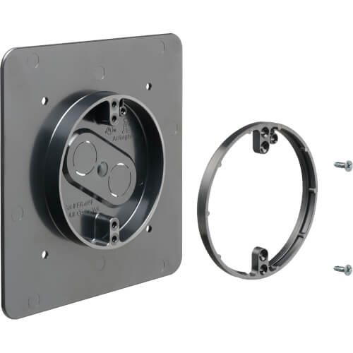 FR405F - Arlington FR405F - 6-3/4" Non-Metallic Flange Box For 1/2" or ...