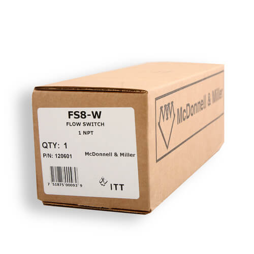 FS8-W - McDonnell & Miller FS8-W - 1" Flow Switch-Paddle Style