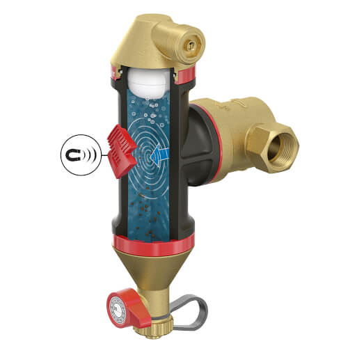 FSADS-100 - Flamco FSADS-100 - 1" Flamcovent Clean Smart Air/Dirt Separator