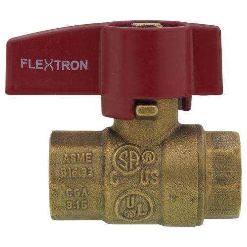 FTGV-38F38F - Everflow FTGV-38F38F - 3/8" FIP Gas Ball Valve