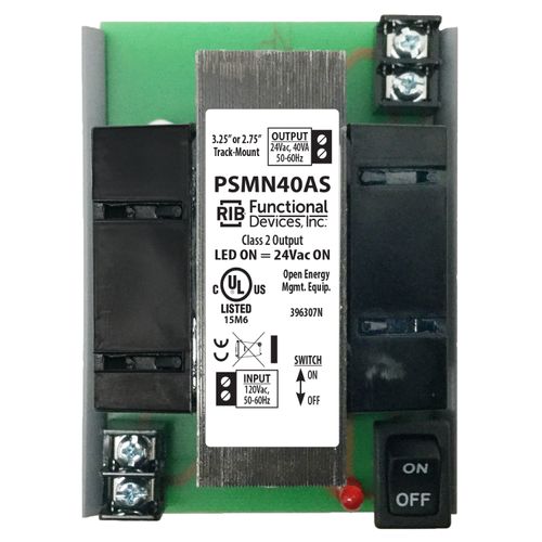 PSMN40AS - Functional Devices PSMN40AS - 40 VA Power Supply, 120 Vac to ...