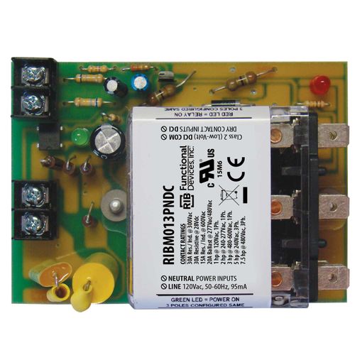 RIBM013PNDC - Functional Devices RIBM013PNDC - Dry Contact Panel Relay ...