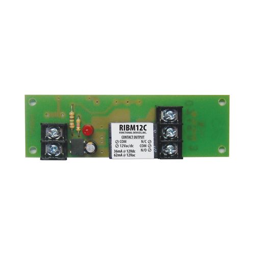 RIBM12C - Functional Devices RIBM12C - Pilot Panel Relay, 15A SPDT w ...