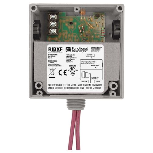 RIBXF - Functional Devices RIBXF - Enclosed Current Switch, Fixed, 0.50 ...