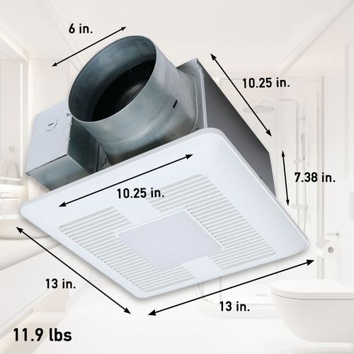FV-1115VQL1 - Panasonic FV-1115VQL1 - Panasonic WhisperCeiling Bathroom ...