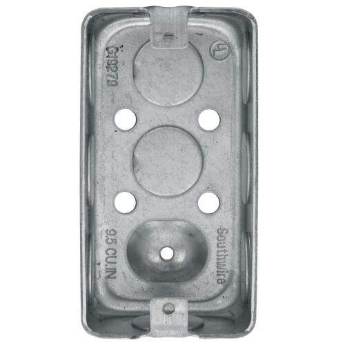 G19279 - Southwire G19279 - 2" x 4" Drawn Handy Box, 1-1/4" Deep w/ 1/2 ...