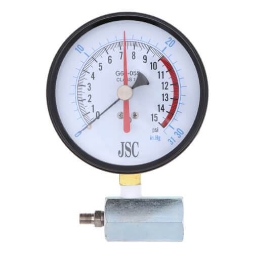 G65155 - Jones Stephens G65155 - 15 lb. Gas Test Gauge Assembly