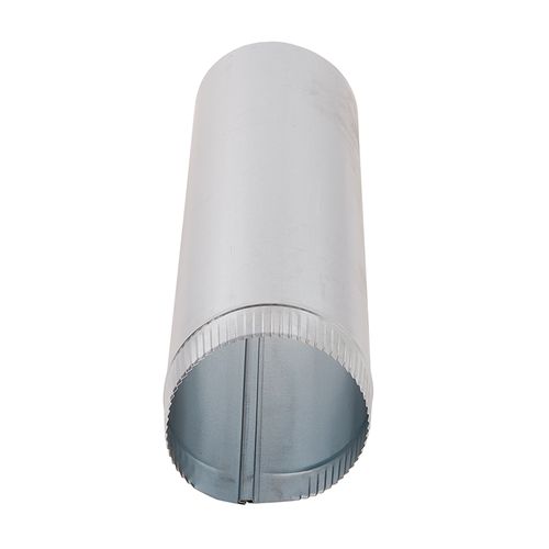 26CP4X24 - GAF Master Flow 26CP4X24 - 4" x 2' Round Metal Duct Pipe ...