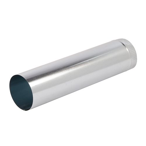 26CP4X24 - GAF Master Flow 26CP4X24 - 4" x 2' Round Metal Duct Pipe ...