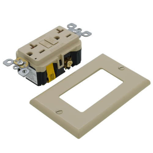 GFNT2-I - Leviton GFNT2-I - Self-test SmartlockPro Slim GFCI Duplex ...