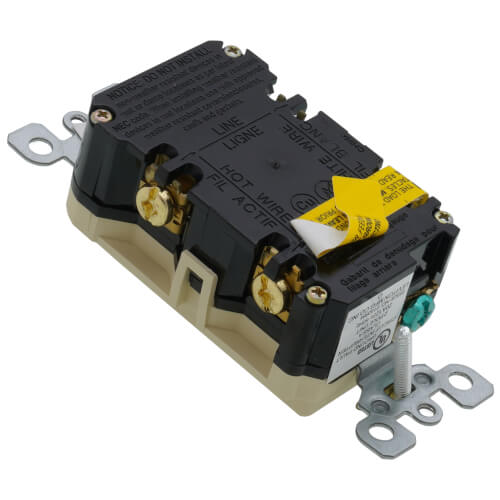 GFNT2-I - Leviton GFNT2-I - Self-test SmartlockPro Slim GFCI Duplex ...