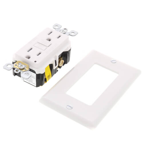 GFTR1-W - Leviton GFTR1-W - Self-test SmartlockPro Tamper Resistant ...