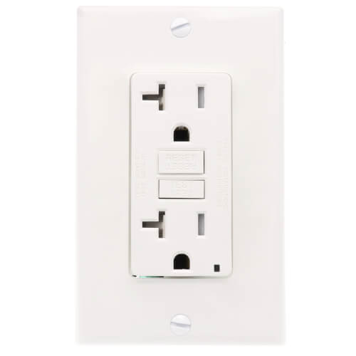 GFTR2-W - Leviton GFTR2-W - Self-test SmartlockPro Slim Tamper ...
