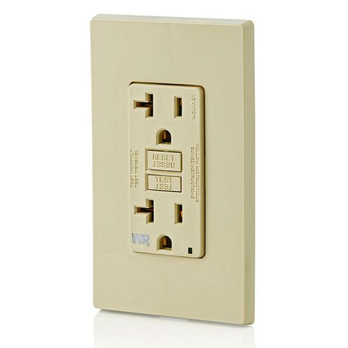 GFWR2-I - Leviton GFWR2-I - 20A GFCI Weather-Resistant Outlet, Self ...
