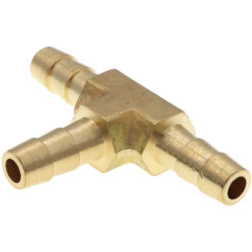 GHBT025 - Bluefin GHBT025 - 1/4" Brass Hose Barb Tee