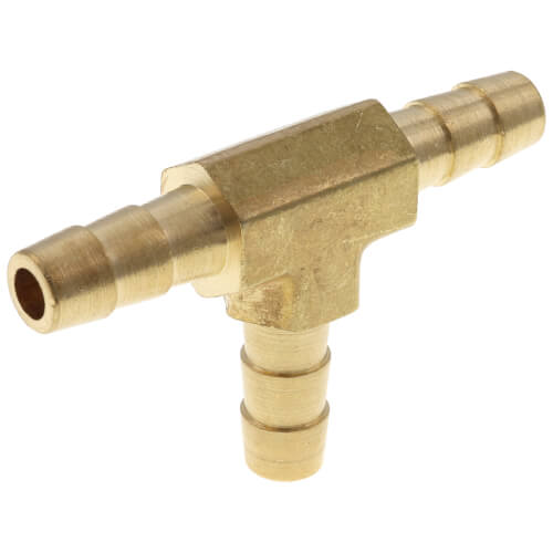 GHBT025 - Bluefin GHBT025 - 1/4" Brass Hose Barb Tee
