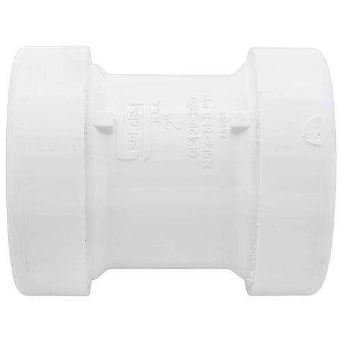 GL429-020 - GL429-020 - 2" PVC GripLoc Coupling, 235 psi (White)