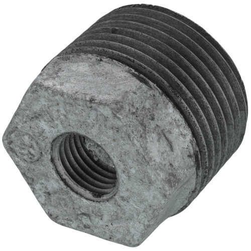 GMBU1001 - Everflow GMBU1001 - 1" x 1/4" Galvanized Malleable Hex Bushing