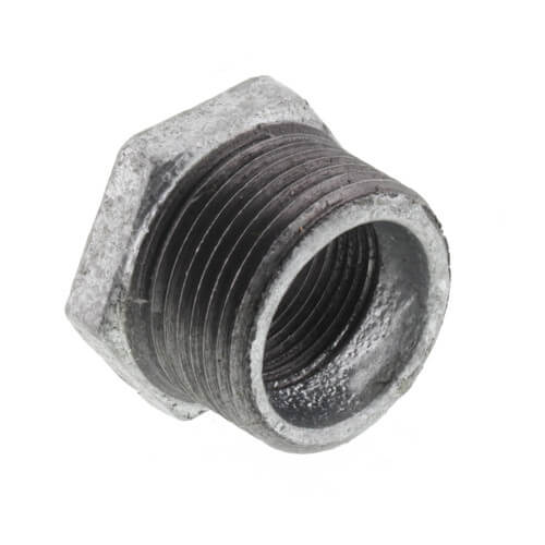 GVB100-075C - Bluefin GVB100-075C - 1" x 3/4" Galvanized Malleable Hex ...