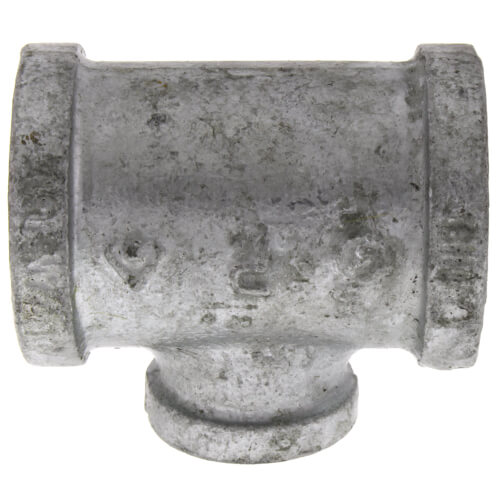 GMRT1002 - Everflow GMRT1002 - 1" x 1" x 1/2" Galvanized Reducing Tee