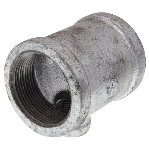 GMRT1201 - Everflow GMRT1201 - 1-1/2" x 1-1/2" x 1/2" Galvanized Reducing Tee