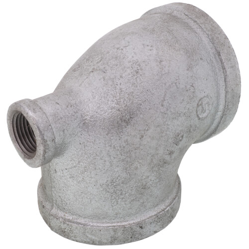 GMRT2006 - Everflow GMRT2006 - 2" x 1/2" x 2" Galvanized Reducing Tee