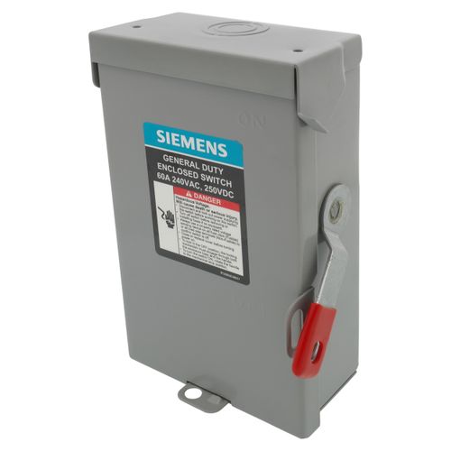 GNF322A - Siemens GNF322A - 60A Low-Voltage VBII Double-Break Enclosed ...