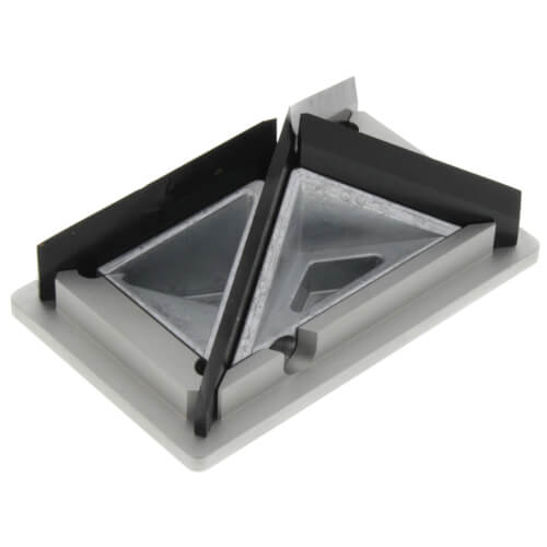 GOP34XUK - Malco GOP34XUK - 3" x 4" X Style Hole Gutter Outlet Die