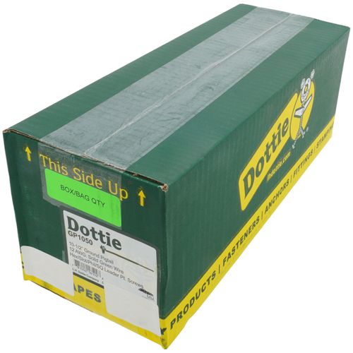 GP1050 - LH Dottie GP1050 - 10-1/2" Solid 12AWG Ground Pigtail w/ Hex ...