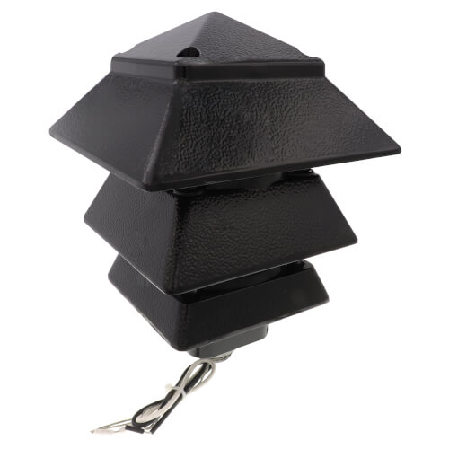 GPP60LB - Arlington GPP60LB - Pagoda-Style Landscape Light Fixture (Black)