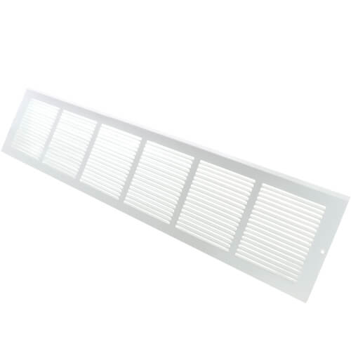 GR6W30-6 - Bluefin GR6W30-6 - 30" x 6" Baseboard Return Air Grille, 1/3 ...
