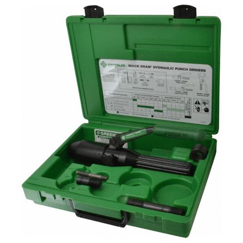 7804SB - Greenlee 7804SB - 5-Piece Quick Draw 8-Ton Hydraulic Knockout ...