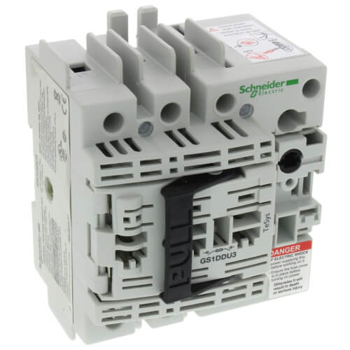 GS1DDU3 - Square D GS1DDU3 - TeSys GS, Switch Disconnecter Fuse, 3P ...