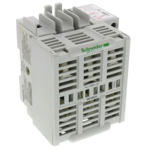 GS1DU3 - Square D GS1DU3 - TeSys GS, Switch Disconnecter Fuse, 3P, 600V ...