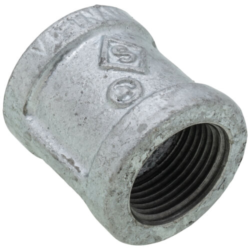 GVC075C - Bluefin GVC075C - 3/4" Galvanized Malleable Banded Coupling