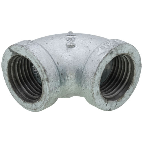 GVE050C - Bluefin GVE050C - 1/2" Galvanized Malleable 90° Elbow