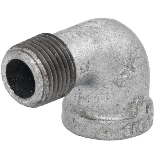 GVES050C - Bluefin GVES050C - 1/2" Galvanized Malleable 90° Street Elbow