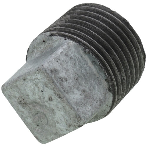GVSP050C - Bluefin GVSP050C - 1/2" Galvanized Malleable Square Head Plug