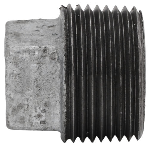 GVSP100C - Bluefin GVSP100C - 1" Galvanized Malleable Square Head Plug