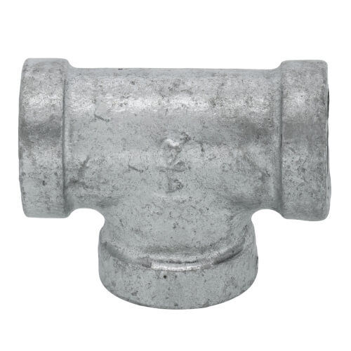 GVT025C - Bluefin GVT025C - 1/4" Galvanized Malleable Tee