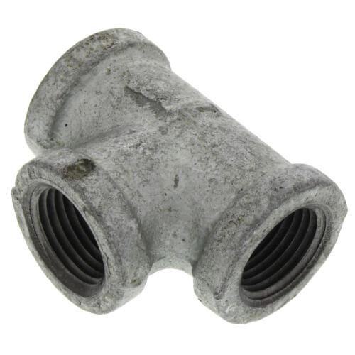 GVT050C - Bluefin GVT050C - 1/2" Galvanized Malleable Tee