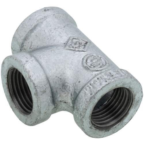 GVT050C - Bluefin GVT050C - 1/2" Galvanized Malleable Tee